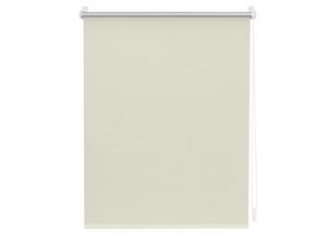 4250434100586 - Seitenzugrollo ORIGINAL Klemmfix Hitzeschutz Rollos Gr 150 cm 80 cm beige (creme creme) Verdunkelungsrollos Rollo mit Thermobeschichtung