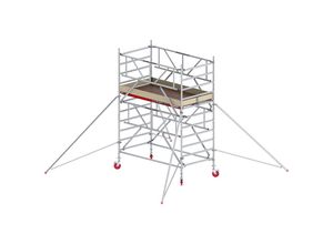 8711563258907 - Altrex Fahrgerüst RS TOWER 42 breit mit Safe-Quick® Holzplattform Länge 185 m Arbeitshöhe 420 m