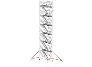 8711563261921 - Altrex Treppengerüst RS Tower 53-S Aluminium Safe-Quick mit Holz Plattform 1420m AH 135x185m