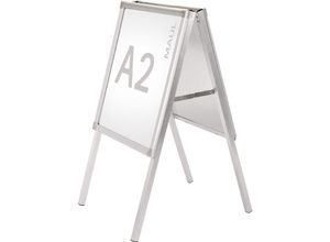 4002390049566 - Plakatständer Kundenstopper A2 public Aluminium   6631208 4002390049566 Maul