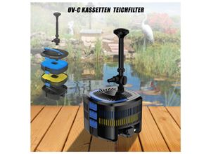 4043722022857 - MAUK UV-C Kassetten Teichfilter System Unterwasser Komplettset