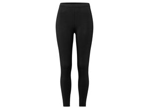 4035156757535 - Große Größen Doppelpack Leggings mit Gummibund weiß+schwarz Gr40 42