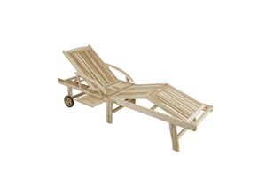 4041908122773 - Sonnenliege Java natur Holz 4041908122773 Garden Pleasure