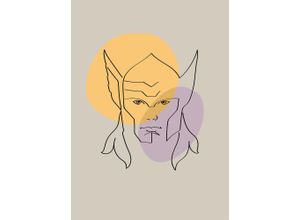 4055065176586 - Wandbild »Soulful Sanctuary Thor Head« (1 St) Deutsches Premium-Poster Fotopapier mit seidenmatter Oberfläche und hoher Lichtbeständigkeit Für fotorealistische Drucke mit gestochen scharfen Details und hervorragender Farbbrillanz