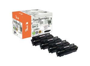 7640169589003 - H201X 4 Tonermodule XL (bk c m y) ersetzt HP No 201X CF400X CF401X CF402X CF403X für zB HP Color LaserJet Pro MFP M 277 dw (wiederaufbereitet)