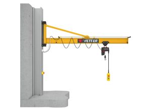 4061753110077 - Wandschwenkkran PRAKTIKUS PW ohne Elektrokettenzug Tragfähigkeit 125 kg Ausladung 3 m Vetter