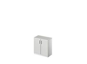 4250510835135 - Genius Flügeltürenschrank TETRIS SOLID 2 OH B 800 mm abschließbar mit Abdeckplatte lichtgrau