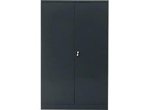 4260610840601 - Stahlschrank 4 Fachböden 5 OH H 1950 x B 920 x T 500 mm anthrazitgrau anthrazitgrau