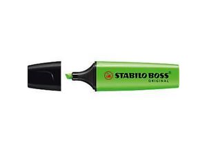 4006381333641 - Textmarker STABILO® BOSS Original Keilspitze lichtbeständig schnell trocknend grün 1 Stück