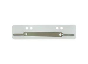 4018924112095 - Select Heftstreifen Polypropylen grau DIN A5 Metall-Deckleiste