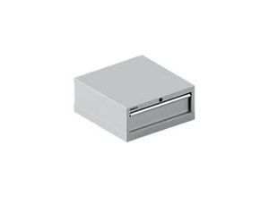 4051273650191 - Schäfer Shop Select Schubladenschrank 27-27 1 Schub bis 75 kg B 564 x T 572 x H 250 mm weißaluminium weißaluminium