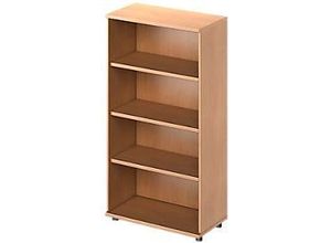 4250510805091 - Genius Regal TETRIS WOOD 4 OH Höhe inkl Gleiter B 800 mm Buche-Dekor