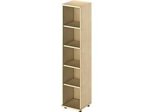 4250510811290 - Genius Regal TETRIS WOOD 5 OH Höhe inkl Gleiter B 400 mm Ahorn-Dekor