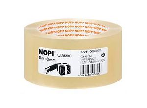 4042448092571 - Packband Nopi® Classic 4042 Gesamtstärke 52 μ L 66 m x B 55 mm Rollen-∅ 76 mm Polypropylen-Folie transparent 36 Rollen