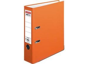 4008110232393 - herlitz Ordner maXfile protect DIN A4 Rückenbreite 80 mm 20 Stück orange