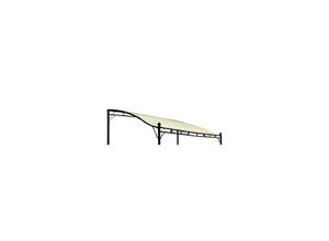 4050747646111 - Ersatzdach für Anbaupavillon MANTOVA XL 3x3 Meter PVC-beschichtet ecru