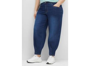 4063136393527 - Große Größen Mom-Jeans OLIVIA in Five-Pocket-Form blue Denim Gr48