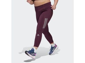 4065429782445 - adidas Lauftights Damen in shadow maroon-reflective silver