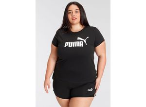 4064533060692 - Plus - Essentials - T-Shirt in Schwarz mit großem Logo