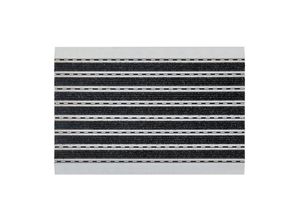 9009909103646 - PANA® Aluminium Türmatte I Fußmatte Außen I Schmutzfangmatte I Fussabtreter mit Nadelfilzeinlagen I für den Aussenbereich I floor mat I Größe ca 39x60cm I verschiedene Farben