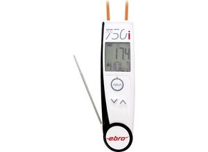 4250304717289 - ebro TLC 750i Infrarothermometer und Einstichthermometer (HACCP) Optik 21 -50 - +250 °C HACCP-konform Kontaktmessung Berührungslose IR-Messung IP65