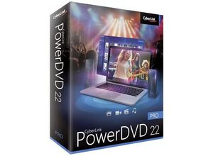 4718009205383 - PowerDVD 22 Pro Vollversion 1 Lizenz Windows Videobearbeitung