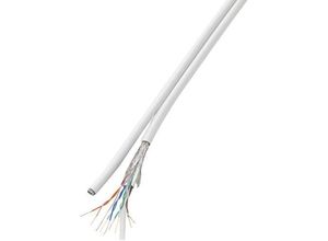 4016139235363 - Tru Components - 1567362 Netzwerkkabel cat 6 sf utp 8 x 2 x 0196 mm² Weiß 100 m