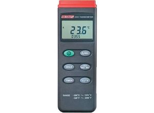 4016138519679 - K204 Temperatur-Messgerät -200 - +1370 °c Fühler-Typ k Datenlogger-Funktion - Voltcraft