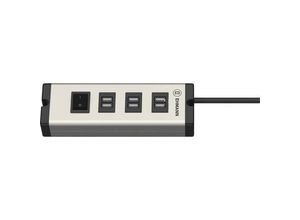 4012096007432 - USB Multilader 6-Port 63 A USB-Ladestation Steckdose Anzahl Ausgänge 6 x USB