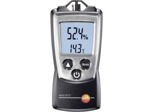 2050002767683 - testo 610 Luftfeuchtemessgerät (Hygrometer) kalibriert (ISO) 0 % rF 100 % rF Taupunkt- Schimmelwarnanzeige