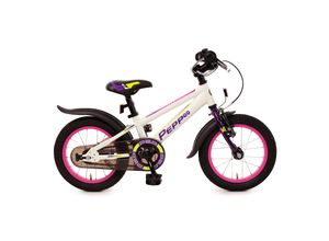 4033365991092 - Kinderfahrrad Pepp 14 Zoll weiß violett mit Rücktritt