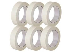 5060288742141 - Kreppband ideal für Malerarbeiten Papier L 50 m x B 30 mm 10 Rollen