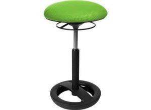 4014296614182 - Stehhilfe Sitness HIGH BOB für ergonomisches Sitzen höhenverstellbar Schwingeffekt H 490-700 mm apfelgrün Gestell schwarz pulverbeschichtet