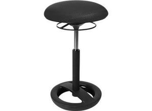 4014296614144 - Stehhilfe Sitness HIGH BOB für ergonomisches Sitzen höhenverstellbar Schwingeffekt H 490-700 mm schwarz Gestell schwarz pulverbeschichtet