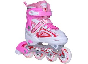 4250518567571 - Inliner Super Blades WeiÃ Pink L (39-42) - B-Ware sehr gut