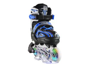 4250518563535 - Kinder Inline Skates Â»Super Blades X ProÂ« grÃ¶Ãenverstellbar L 39-42 blau - B-Ware sehr gut