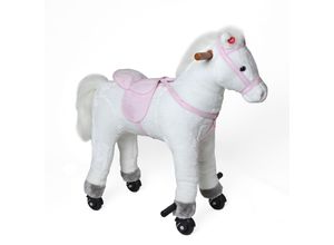 4250518558159 - Pink Papaya Reitpferd auf Rollen Lola - 70 cm