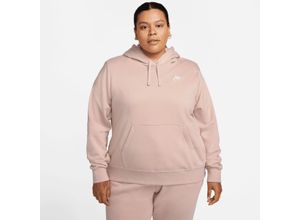 0196149358970 - Große Größen Kapuzensweatshirt pink Gr44 46