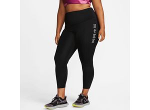 0196149024790 - Epic Fast Lauf-Leggings mit mittelhohem Bund für Damen (große Größe) - Schwarz