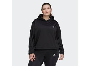 4065429044277 - Große Größen Kapuzensweatshirt schwarz-weiß Gr56 58