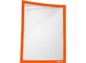 4024158235257 - DIN A3 Inforahmen Magnetisch Pastell Orange PET (Polyethylenterephthalat) 889341 312 (B) x 435 (H) cm 5 Stück