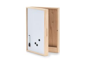 4250648960624 - Schlüsselkasten Memoboard Holz mit Whiteboard