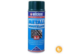 4000590027803 - Wilckens Metall-Schutzlack Spray 2in1 Grün 6er Set