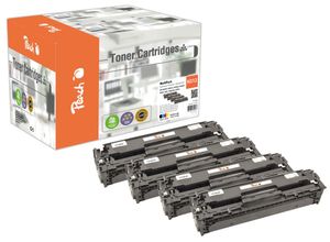 7640164824437 - H312X 4 Tonermodule XL (bk c m y) ersetzt HP No 312X CF380X CF381A CF382A CF383A für zB HP Color LaserJet Pro MFP M 476 dw (wiederaufbereitet)