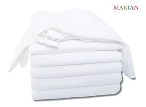 5310169019290 - MAKIAN Moltonwindeln 6er Pack weiß 70x70cm unisex