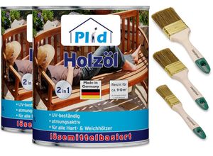 4066056003248 - Premium Holzöl Pflegeöl Holzschutz Imprägnieröl Pinsel Douglasie