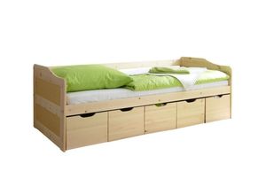 4250393877284 - Ticaa Sofabett mit Schubkästen Maria Natur