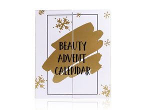 4015953640728 - Adventskalender Dekorativkosmetik GOLD in buchförmiger Box