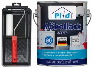 4066056003071 - Premium Möbellack Weisslack Türenlack Holzlack Lackierset Weiß - Seidenglänzend