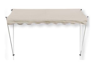 4001827780676 - Klemmmarkise Ontario 205x130cm Sand Beige Balkonmarkise höhenverstellbar von 200 cm – 32